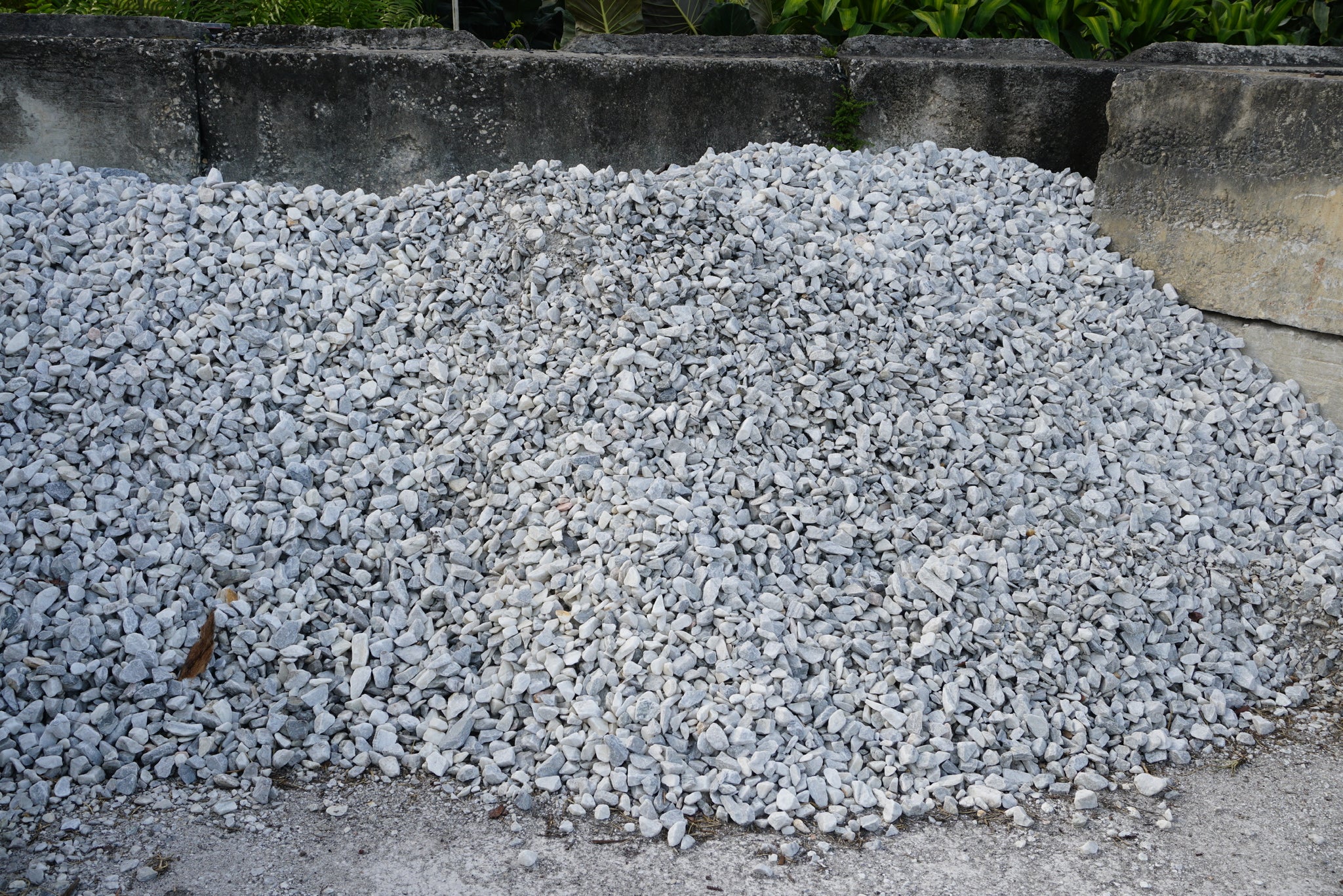 White Marble Rock Landscape Rock Garden Rock White Polished