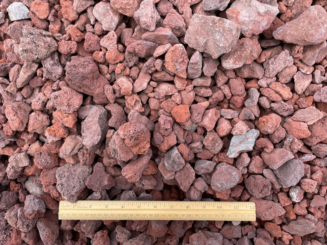 Red Lava Rock - Bold and Striking | A1ASOD – A1A Sod Sand Soil